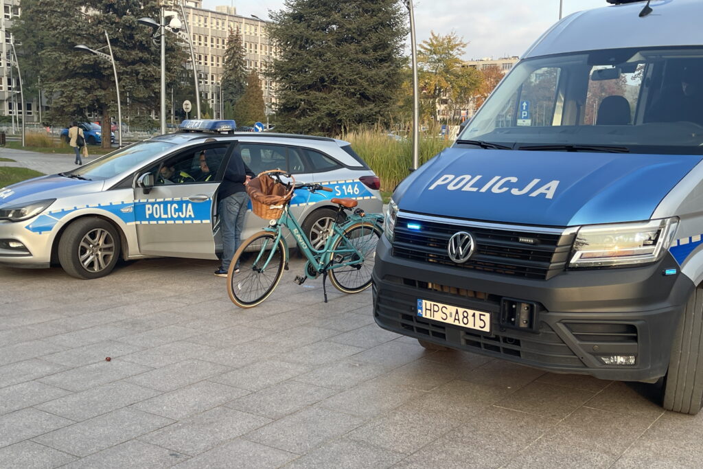 Wypadek w centrum miasta