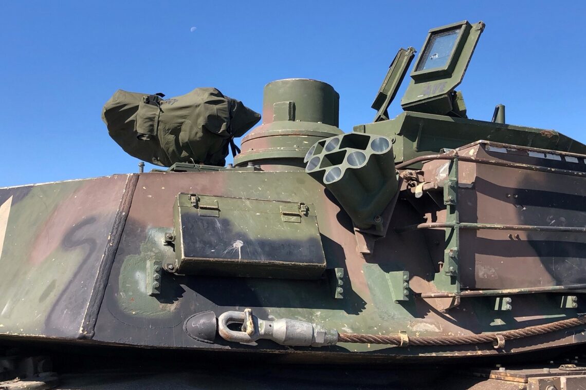 MSPO 2023. Abrams - pancerny symbol US Army